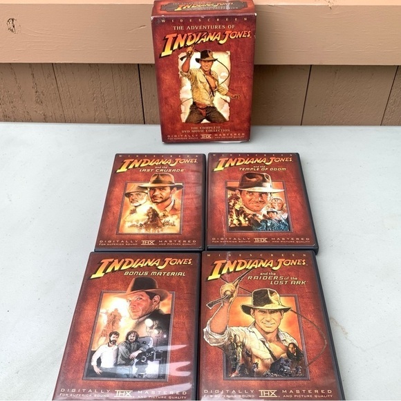 Paramount | Media | The Adventures Of Indiana Jones Complete Dvd ...